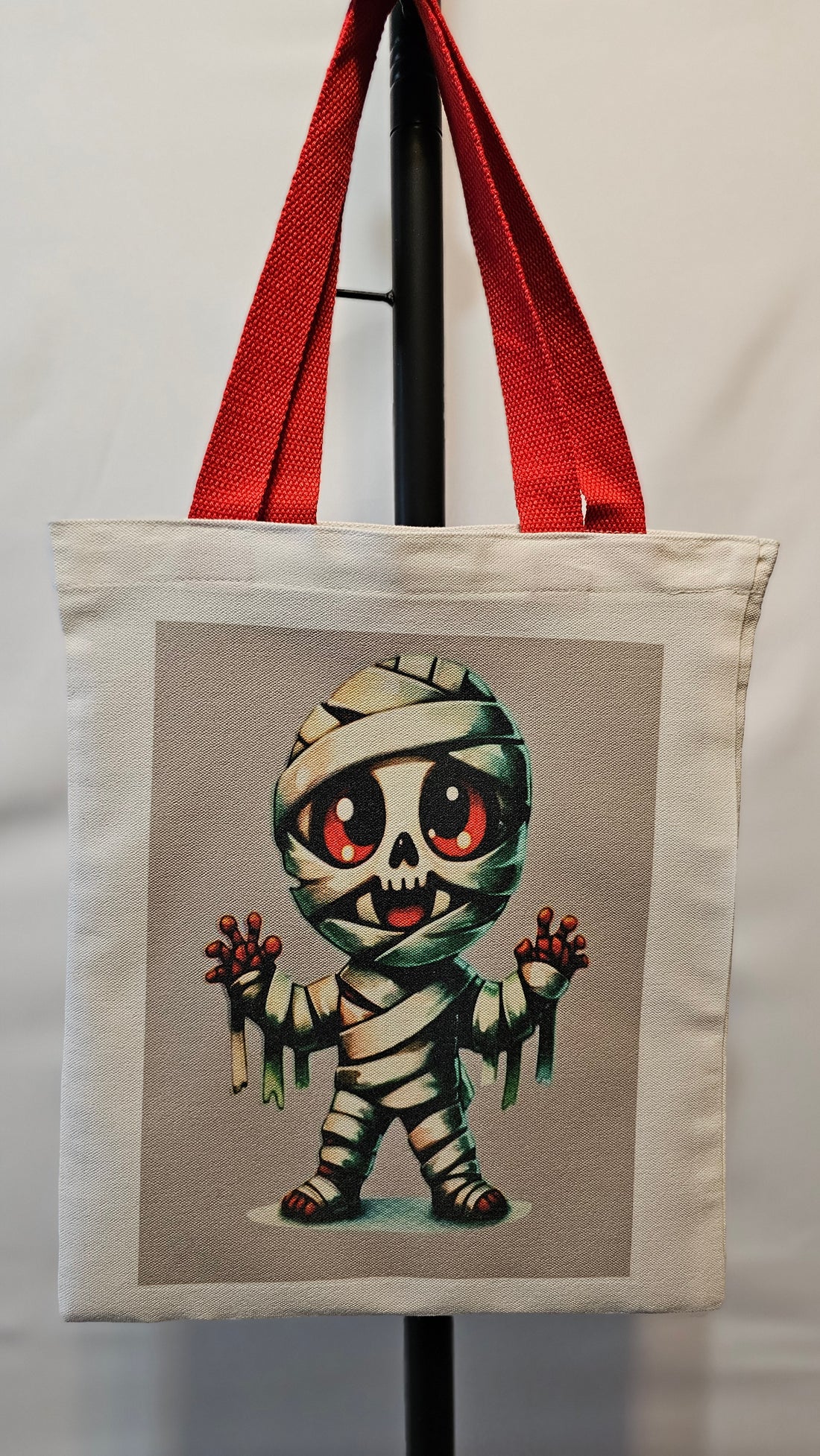 Halloween Mummy Tote Bag — Trick-or-Treat – Durkeeville designs ...